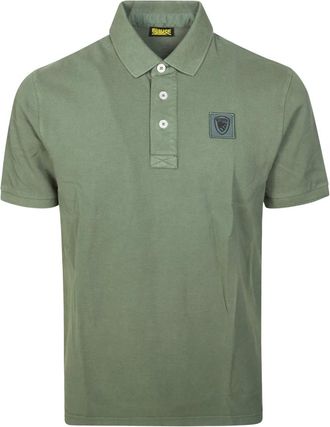 Blauer Homme, Tops, Vert, Taille: XL Polo Piquet