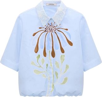 Dorothee Schumacher Femme, Blouses et Chemises, Multicolore, Taille: 42 FR Floral Power Blouse