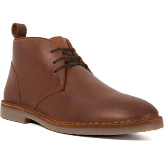 Dune London Dune Cashed Wildleder Herren Chestnut Stiefeletten