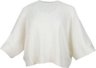 Fabiana Filippi Pull Col Rond - Blanc