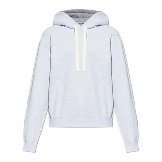 Jil Sander Logo Hoodie - - Sweatshirts & Hoodies - Herren - Grau - XL
