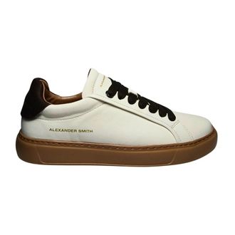 Alexander Smith Sneaker aus Leder - - Shoes - Herren - Wei&szlig; - 40 EU