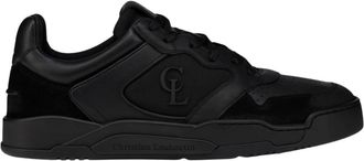 Christian Louboutin Bsktball 1 Retro Low-Top Baskets - Homme - Chaussures - Noir - Taille: 45 EU