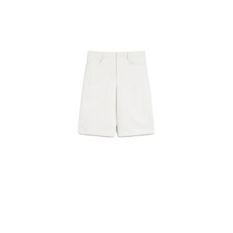 Max Mara Baumwoll-Bermuda-Shorts - - Shorts - Damen - Wei&szlig; - 2XS