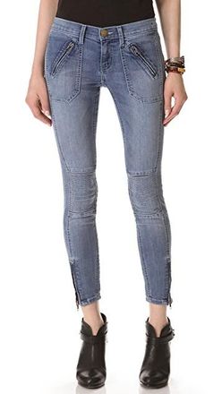 Current Elliott Current Elliot The Moto Stiletto Jean Size 24/61