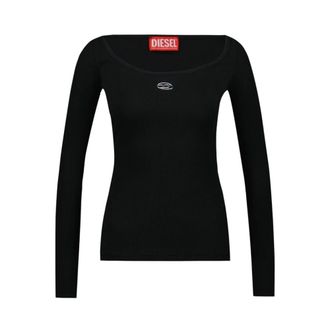 Diesel Damen, Oberteile, Schwarzk, LGr&ouml;&szlig;e