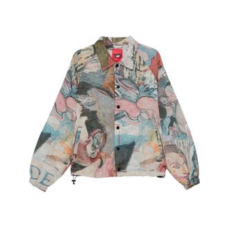 KidSuper Studios Caf&eacute; de la Coaches Jacket - - Jackets - Herren - Mehrfarbig - XL