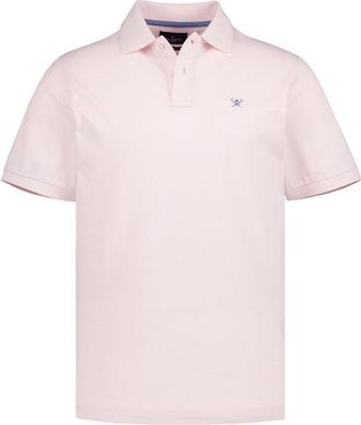 Hackett Herren Polo-Shirt rosa Baumwoll-Piqu&eacute;
