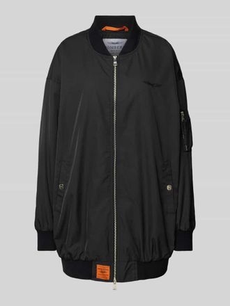 Original Bombers Bomberjacke mit Label-Stitching