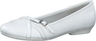 s.Oliver Femme 5-22110-42 Ballerines, Blanc, 39 EU