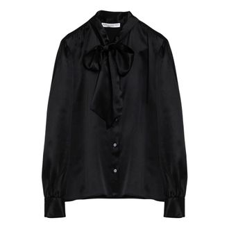 Alessandra Rich Langarmhemd - - Blouses & Shirts - Damen - Schwarzk - S