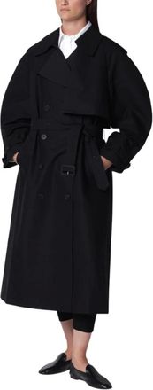 Anine Bing Pascale Maxi Trench - Femme - Manteaux - Noir - Taille: 36 FR