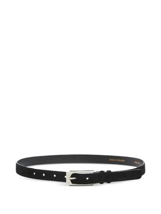 Magda Butrym ceinture en cuir - Noir
