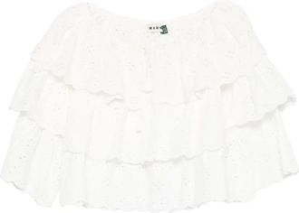 Rixo blouse Maribelle - Tons neutres