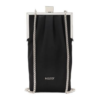 Kazar Abend schwarze Stoffhandtasche - - Bags - Damen - Schwarzk - ONE SIZE