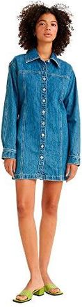 Levi's Shay Denim Robe, Old 517 Blue X, M Femme
