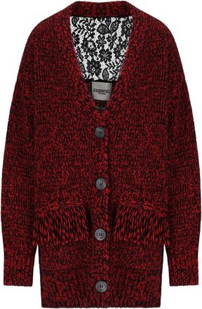 Essentiel CARDIGAN INLACE ROUGE ESSENTIEL ANTWERP
