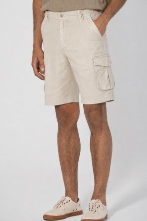 Hempage Hempage Herren vegan Cargo Shorts Thistle Beige