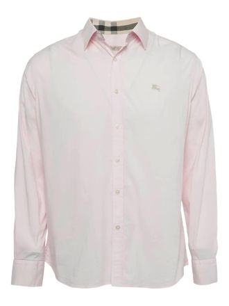 Burberry Hemd mit Logo - Rosa