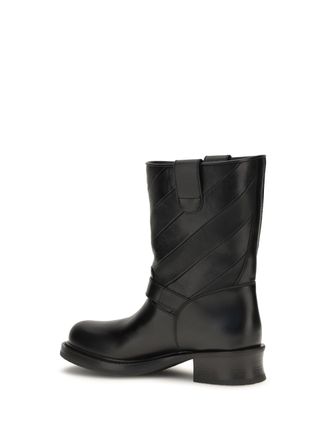 Valentino Garavani Womens Ankle Bootie Black Boot