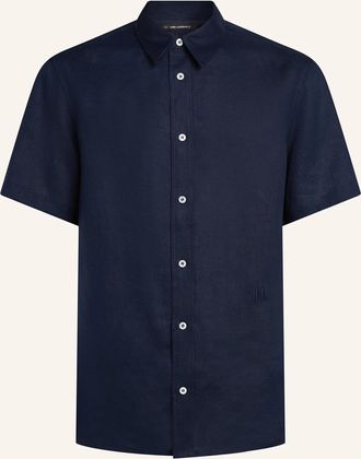 Karl Lagerfeld Hemd blau