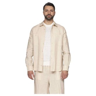 Amaranto Amar&aacute;nto, Herren, Shirts, Beige, SGr&ouml;&szlig;e