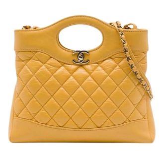 Chanel Pre-owned 31 Satchel - - Pre-owned - Damen - Gelb - ONE SIZE