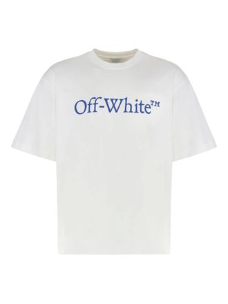 Off-white t-shirt en coton - Blanc