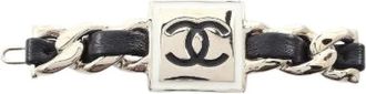 Chanel Pre-owned Coco Mark Barrette - Femme - Pre-owned - Jaune - Taille: ONE Size