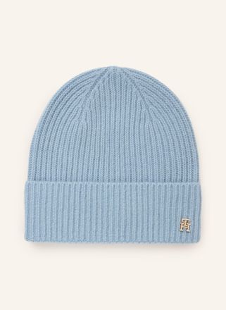 Tommy Hilfiger Cashmere-M&uuml;tze blau