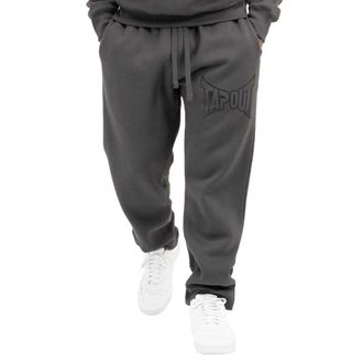 Tapout Herren Jogginghose Lifestyle Basic Jogger Normale Passform, Anthracite/Black, XXL