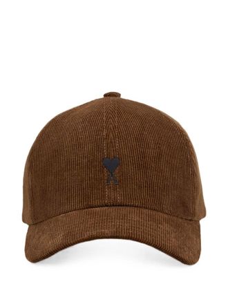 Ami Casquette de baseball en velours Ami Paris