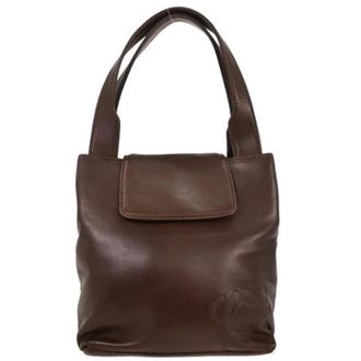 Loewe Sac &agrave; main en cuir Pre-owned - Femme - Pre-owned - Brun - Taille: ONE Size