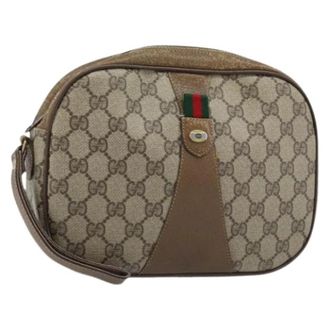 Gucci Pre-owned Vintage Canvas Clutch - - Pre-owned - Damen - Beige - ONE SIZE