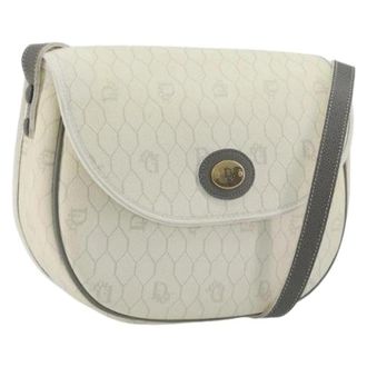 Dior Pre-owned Vintage Canvas Shoulder Bag - - Pre-owned - Damen - Wei&szlig; - ONE SIZE