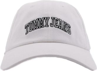Tommy Jeans Varsity Cap - - Accessories - Damen - Wei&szlig; - ONE SIZE