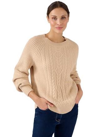 Damart Pull torsad&eacute; Thermolactyl Femme Marron Taille 46/48
