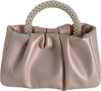 Generic Sac &agrave; bandouli&egrave;re pliss&eacute; en cuir PU pour femmes, sac &agrave; bandouli&egrave;re &eacute;l&eacute;gant pour et quotidien