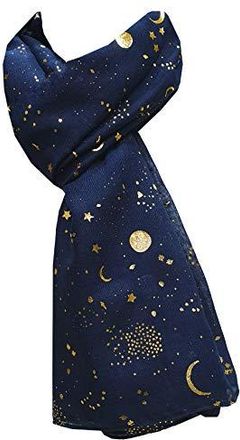 World of Shawls &Eacute;charpe nouvelle pour femmes avec paillettes &eacute;tincelantes - &Eacute;charpe maxi &agrave; motif &eacute;toiles, unie/perl&eacute;e/brod&eacute;e/en dentelle, 39 x 72 Inches