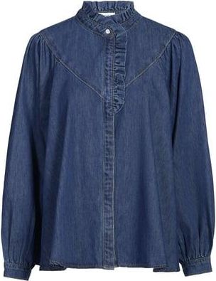 Suncoo Chemise en coton m&eacute;lang&eacute;