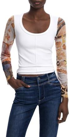 Desigual MAGLIA DONNA BIANCO