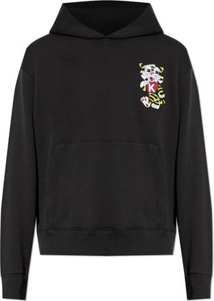 Kenzo Homme, Sweatshirts et sweats &agrave; capuche, Noir, Taille: L SweaT-shirt en coton
