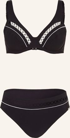 Charmline Charmline B&uuml;gel-Bikini Textured Dimension schwarz
