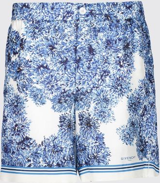 Givenchy Short en soie &agrave; imprim&eacute; floral et taille mi-haute