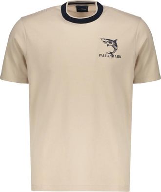 Paul & Shark Homme, Tops, Beige, Taille: M T-Chemises