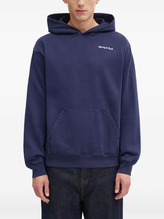 Sporty & Rich hoodie Hotel Eden Roc - Bleu