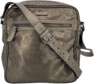 Gucci unisex, Pre-owned, Gris, Taille: ONE Size Sac bandoulière vintage Pre-owned