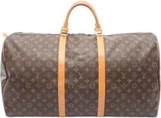 Louis Vuitton unisex, Pre-owned, Brun, Taille: ONE Size Pre-owned Keepall 60
