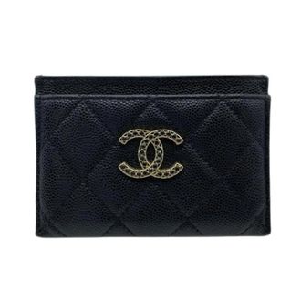 Chanel Pre-owned Card Case - - Pre-owned - Damen - Schwarzk - ONE SIZE