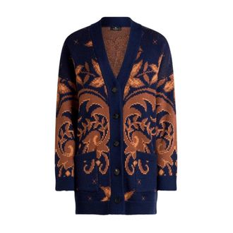 Etro Stilvolle Strickjacke - - Knitwear - Damen - Mehrfarbig - XS